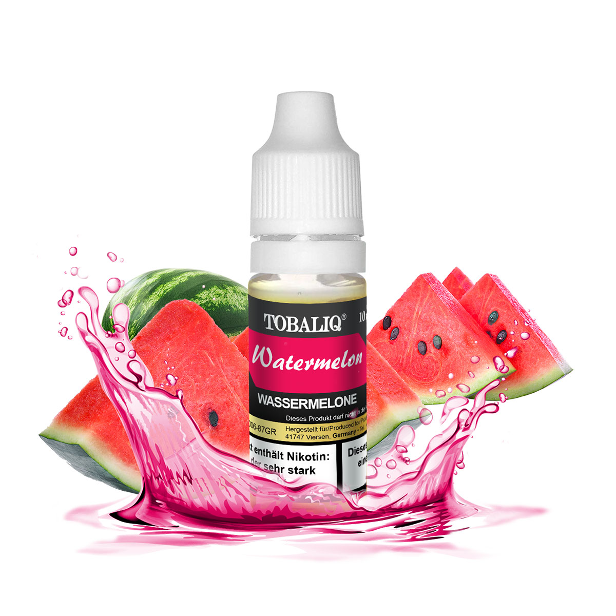 TOBALIQ E-Liquid – 6mg Nikotin – Watermelon - Premium24 GmbH