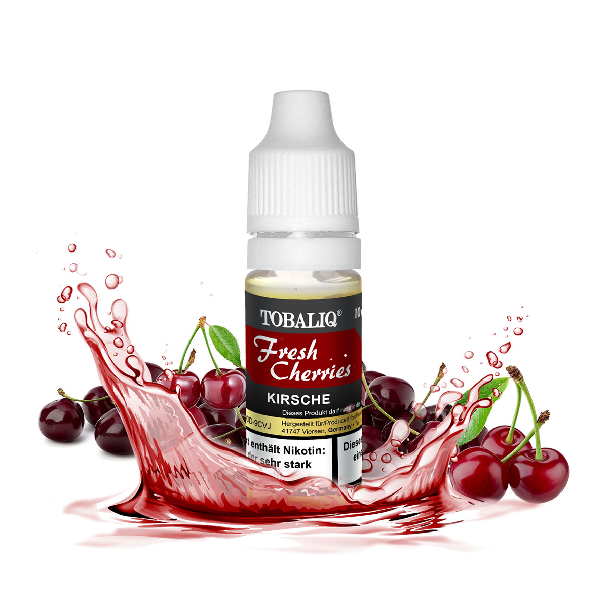 TOBALIQ E-Liquid – 6mg Nikotin – Fresh Cherries - Premium24 GmbH