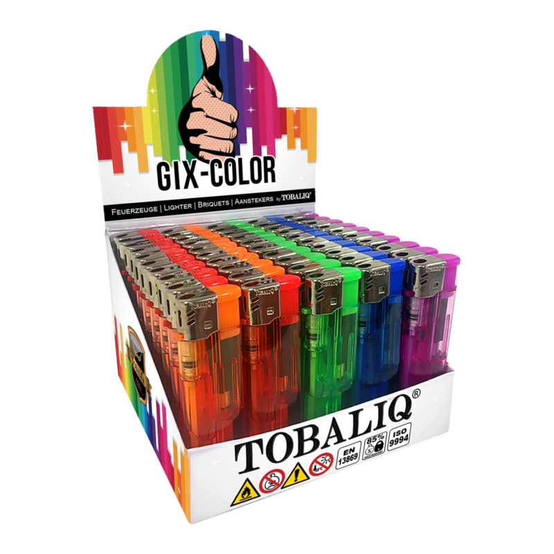 TQ Feuerzeuge GIX-Color Transprant - Premium24 GmbH