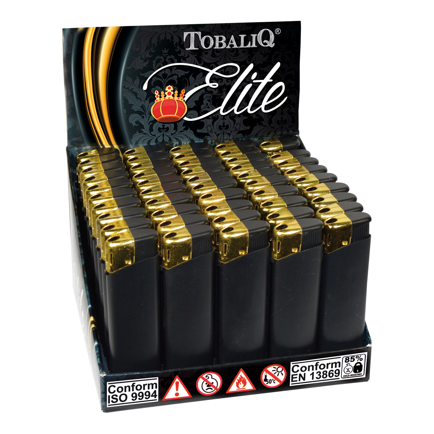 TOBALIQ Feuerzeuge “BLACK ELITE” - Premium24 GmbH