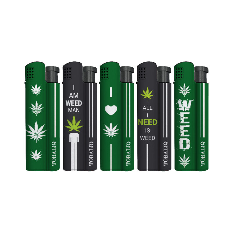 TOBALIQ Jet Flame Feuerzeug WEED NEEDED - Premium24 GmbH